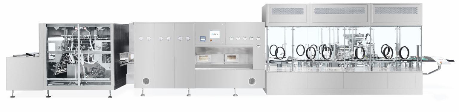 Dara delivery is a quick 6 months on washer/tunnel/filler/capper vial line