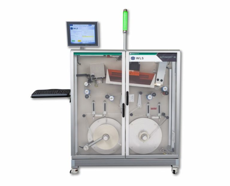 ProMach Pharma Solutions Autonomy Digital Label Printer at Pack Expo